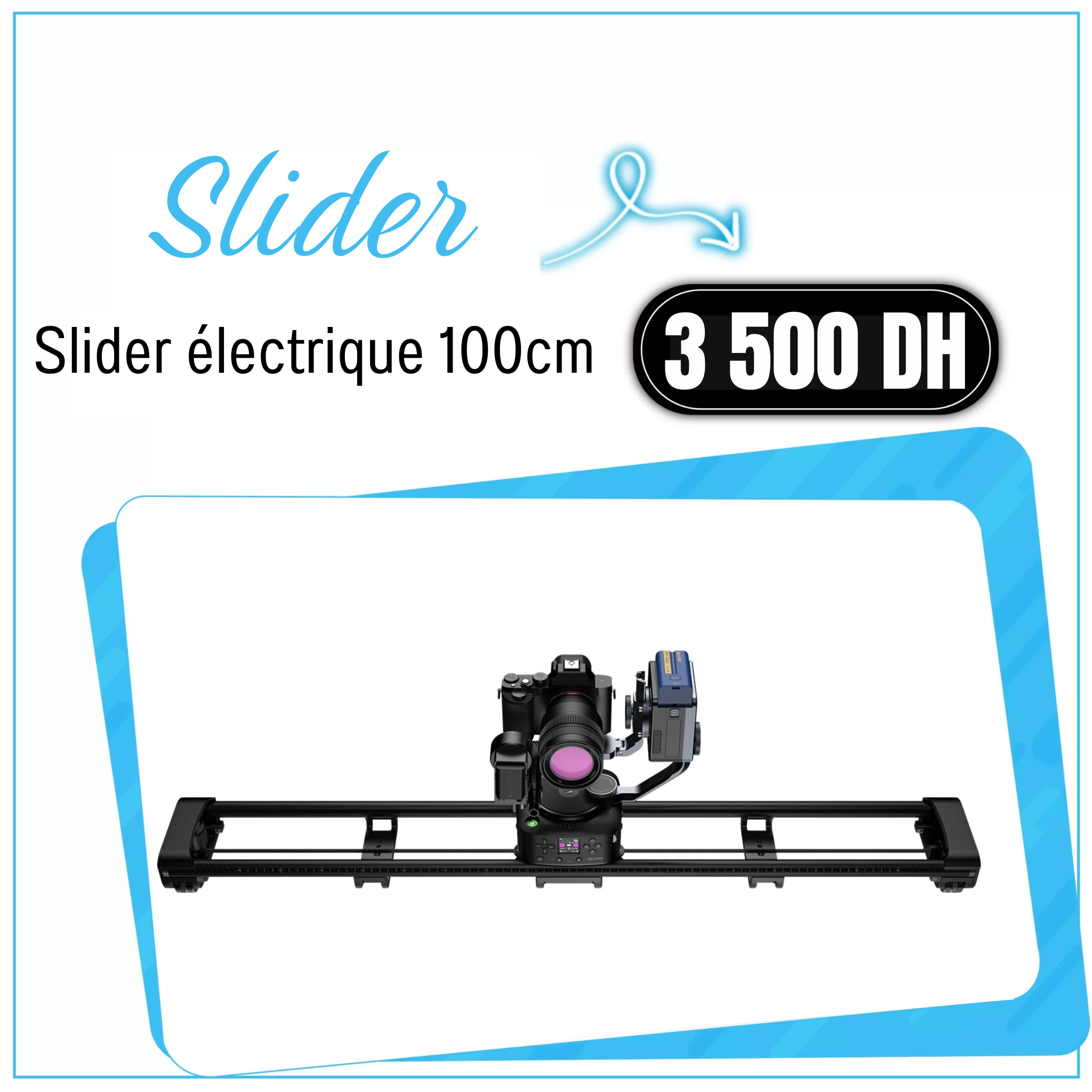 Electronic slider 100cm - Saymonshop